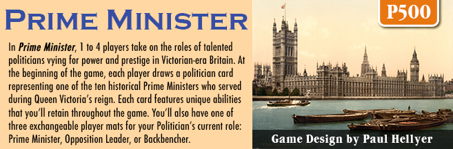 Roles and Relationships in Prime Minister – InsideGMT