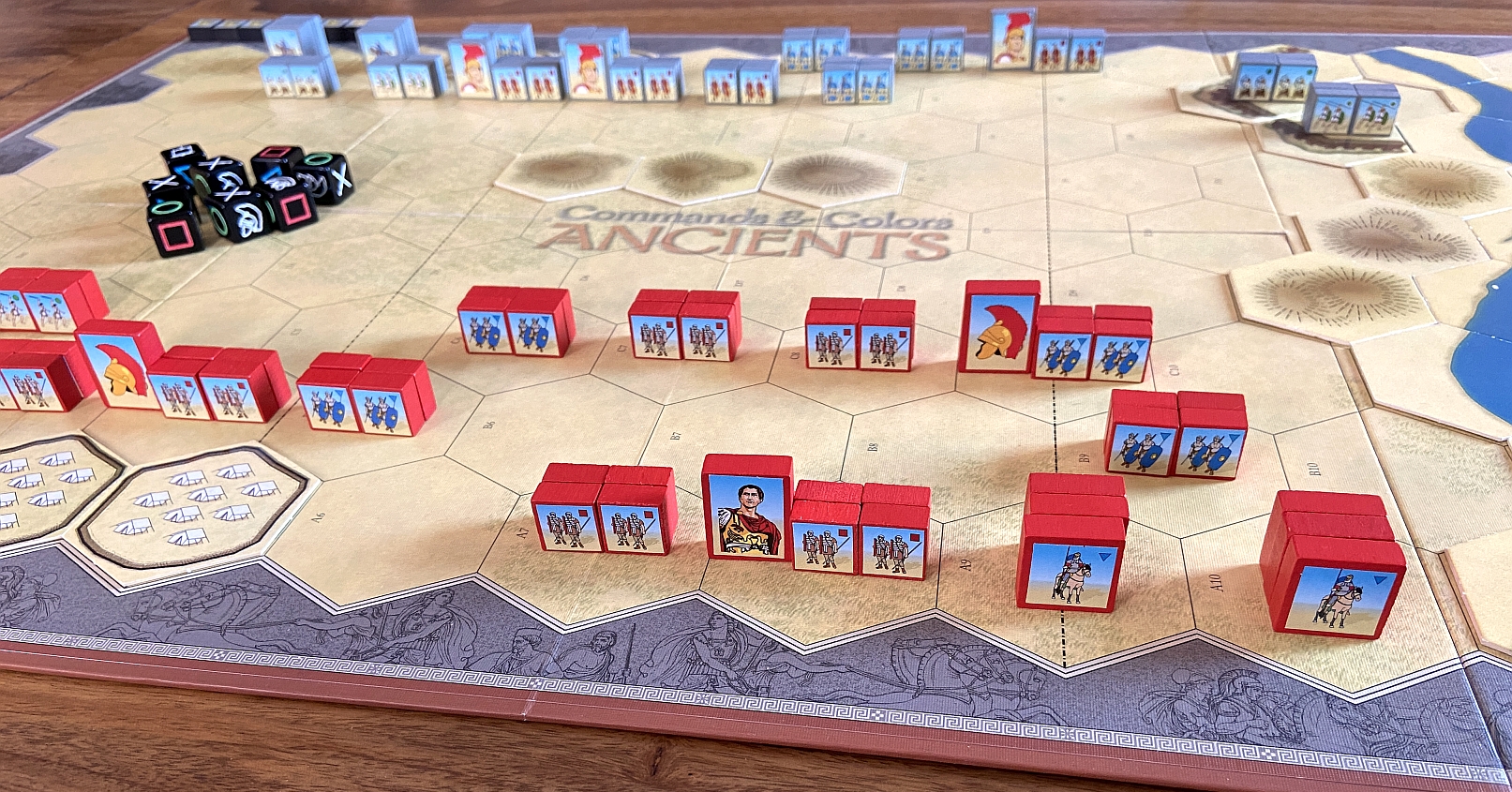 Caesar vs. Pompey as Depicted by Commands & Colors: Ancients – InsideGMT