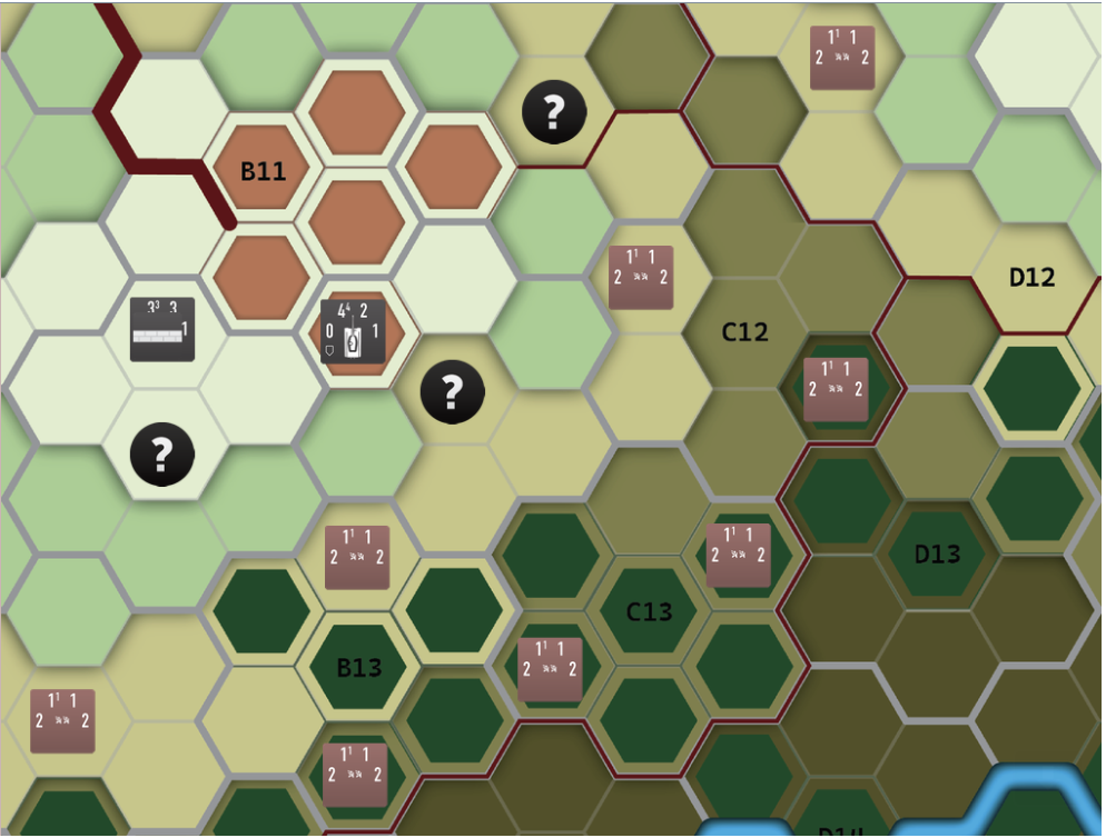 Solitaire TacOps: Dynamic Hexes and Counters – InsideGMT